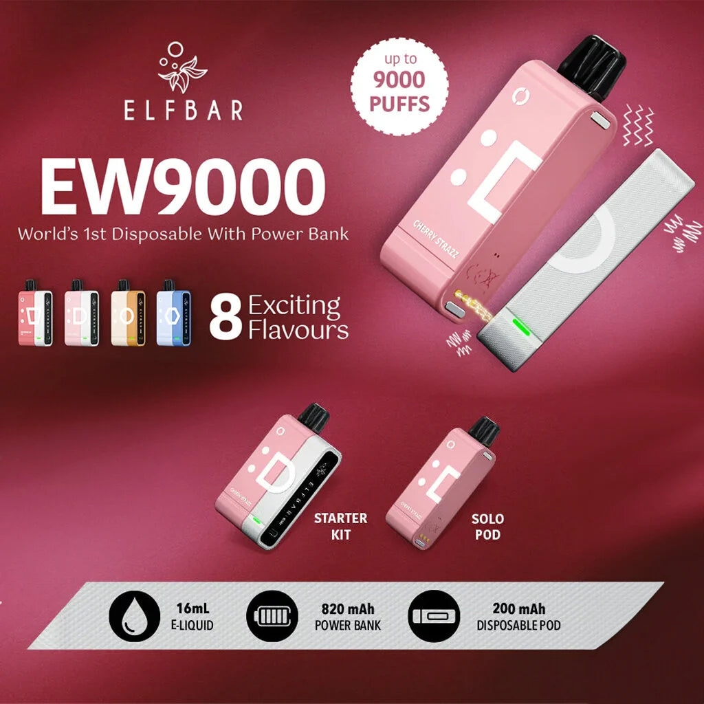 Elf Bar EW9000 Kit – Stoomtrein Vapers